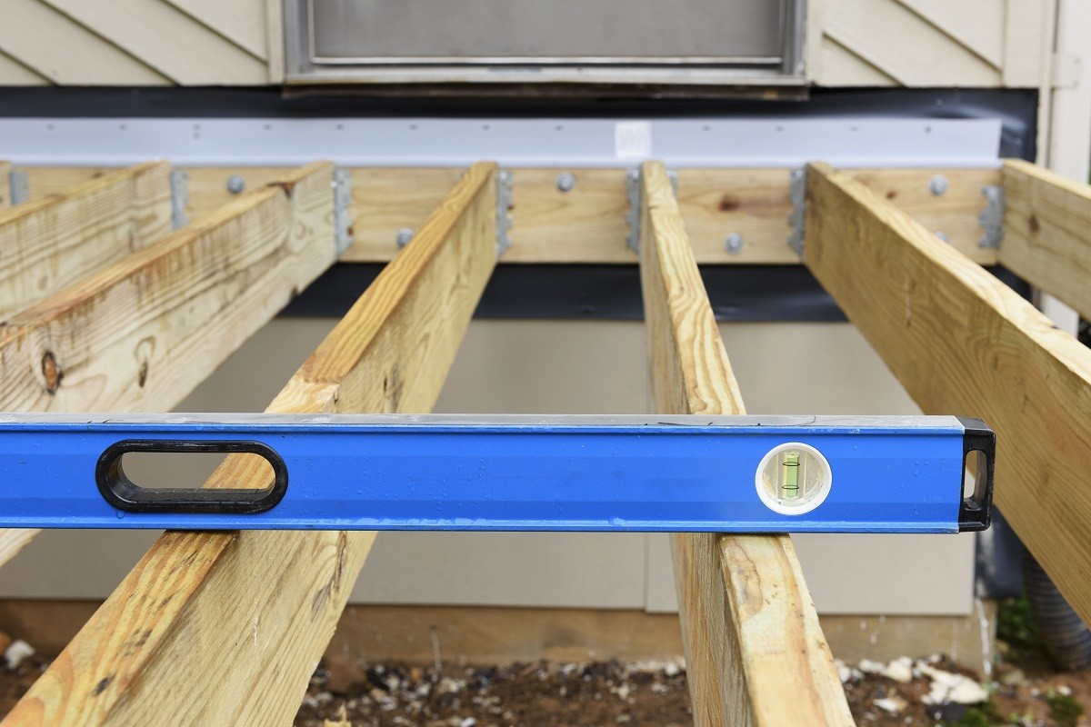 How To Install Deck Joists Deck Rim Plates Kansas Custom Decks